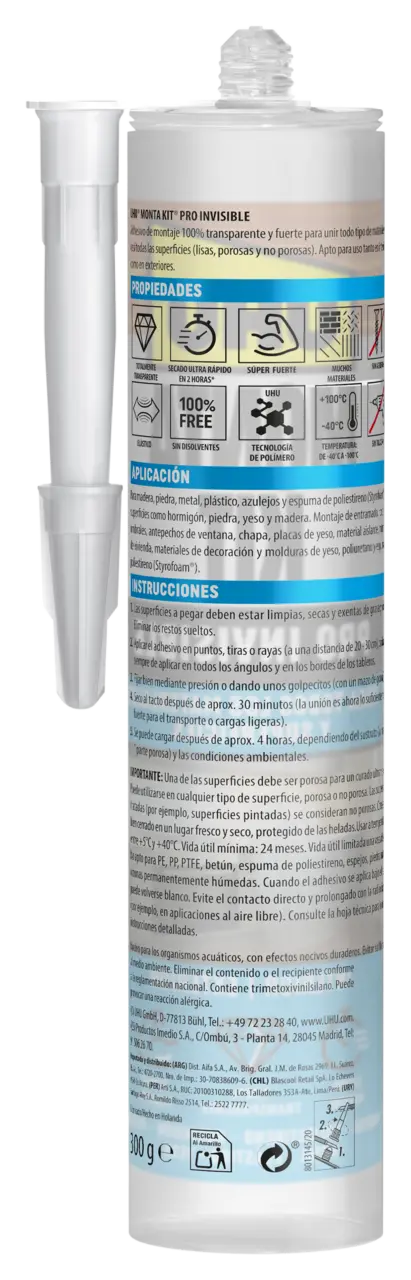 UHU | Monta Kit® Pro Invisible