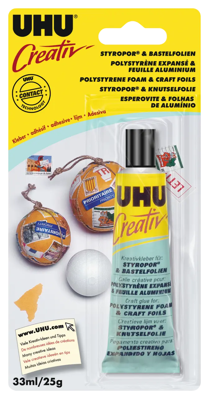 UHU | Power Spray Adhesive Permanent & Transparent
