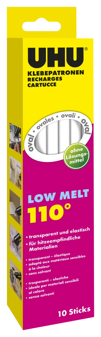 UHU Low Melt Glue Sticks