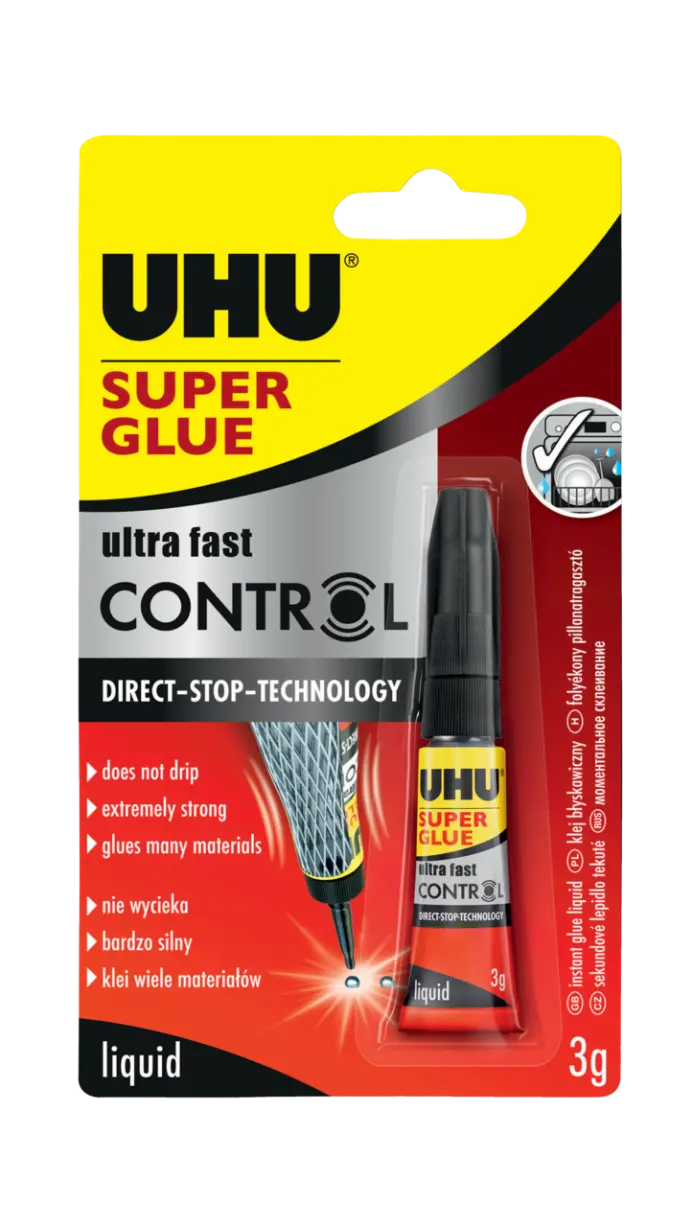 UHU | Super Glue CONTROL UHU | Super Glue CONTROL