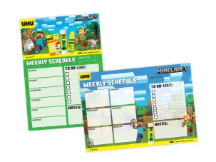 UHU | Back to school Minecraft tutorials